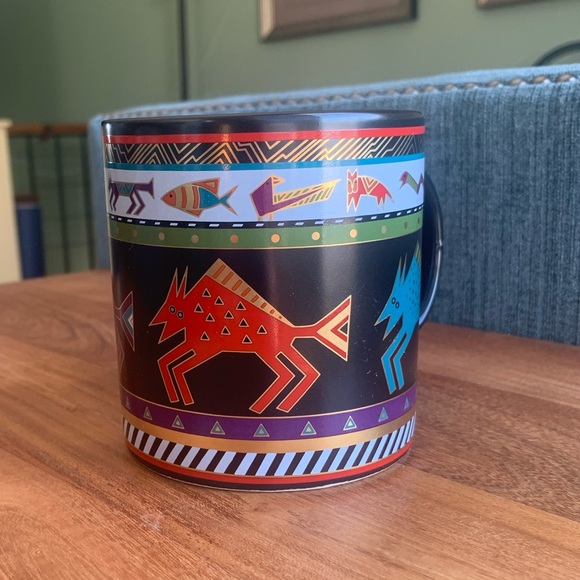 Laurel Burch | Dining | Vintage Laurel Burch Bison Mug 99 Made In Japan ...